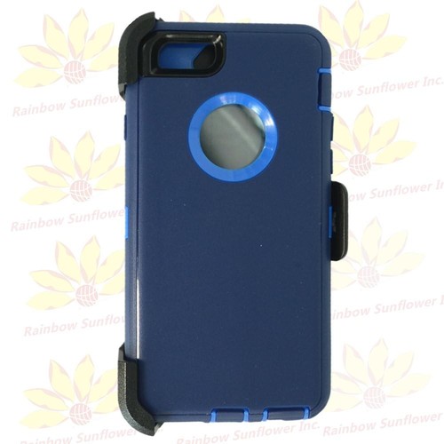 For iPhone 6 Plus / 6s Plus Defender Case w/ Clip fits Otterbox Navy | eBay