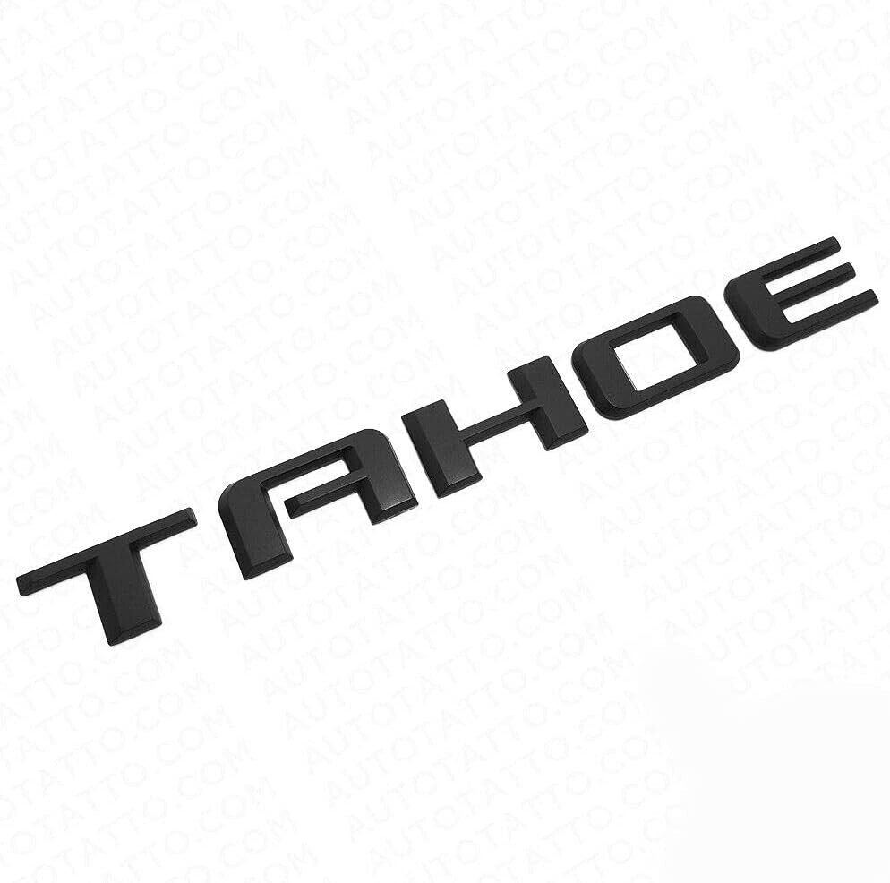 2021 Tahoe Emblem 3D Letters Badge for 2019-2021 Tahoe 84910058 Glossy ...