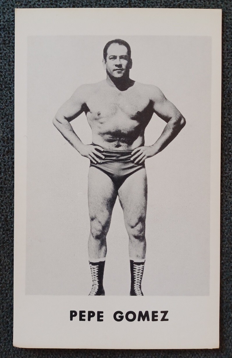 💥1️⃣9️⃣6️⃣0️⃣s Boyd Pierce - Pepe Gomez Wrestling Card NWA WWF WCW AWA ...
