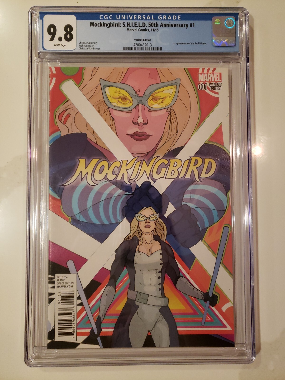 Mockingbird: SHIELD 50th Anniversary 1 Ward variant CGC 9.8 Marvel ...