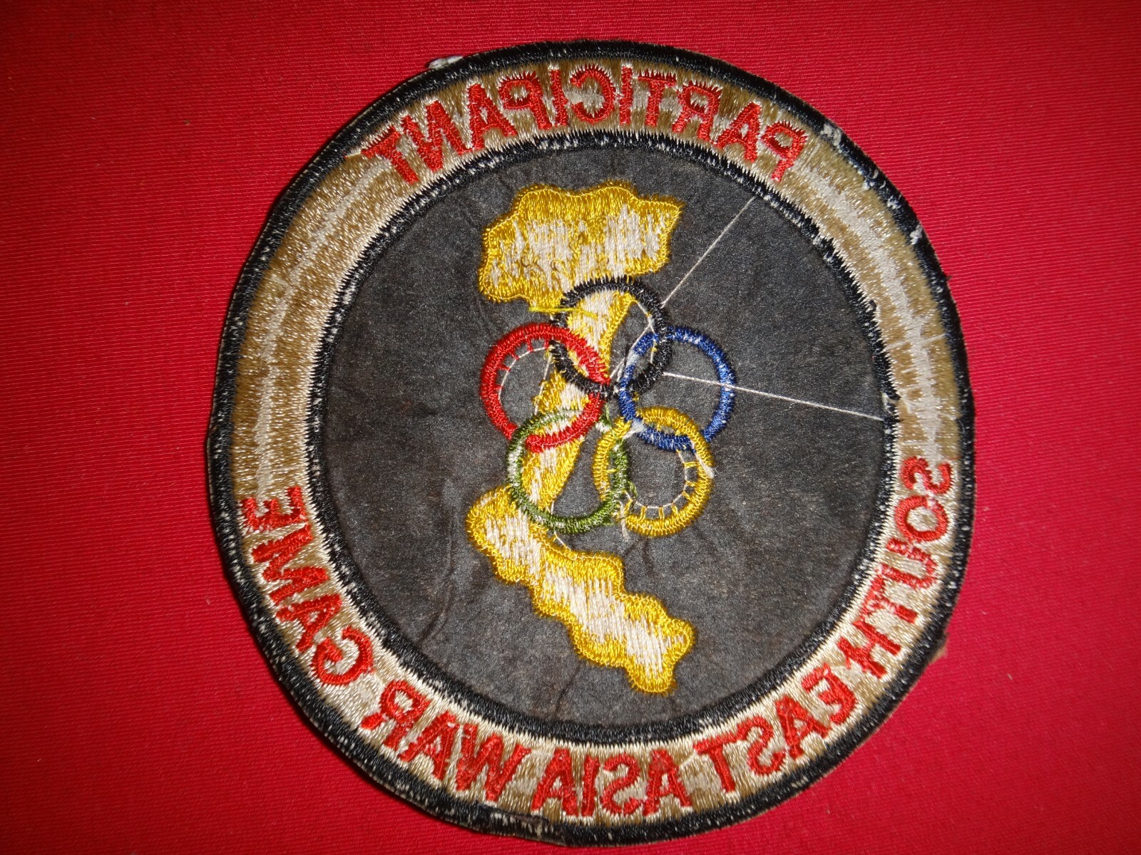 Vietnam WAR Patch PARTICIPANT SOUTHEAST ASIA WAR GAME | eBay