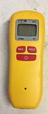 UEi CO71A Carbon Monoxide (CO) Hand Held Meter Detector (Made in UK ...