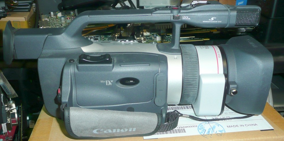 Canon DM-GL2 MiniDV 3CCD Digital Video Camcorder GL2 -UNTESTED | eBay