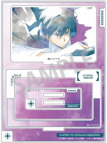 Acrylic standacrylic panel Kyoya Hibari Frame acrylic stand Kamiani ...