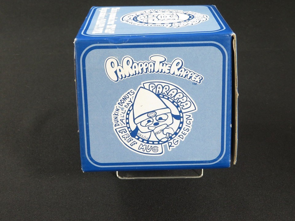 UNUSED Parappa The Rapper Katy Kat Dunkin Donuts Mug w/ Box from Japan ...