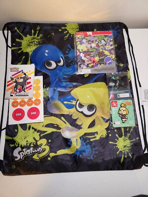 Nintendo Bundle Zelda PAX EAST 2023 Pin, Splatoon Bag&pins, Isabelle ...