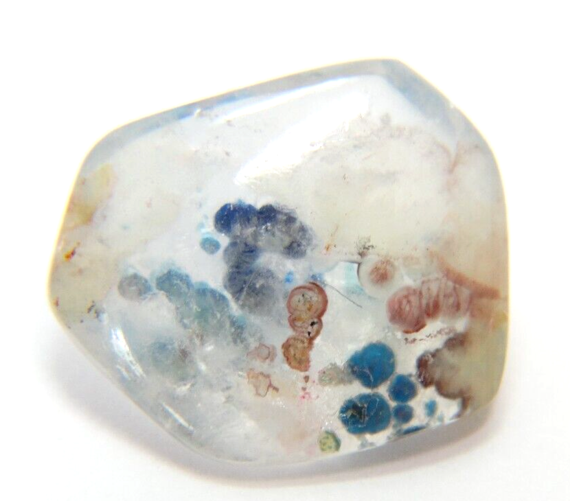 P-1 Paraiba Quartz Gilalite 4.01ct 12x10x5mm Brazil Medusa Quartz free ...