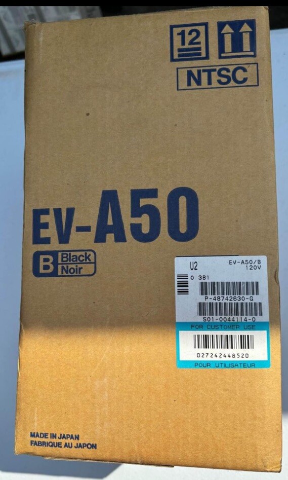 New Old Stock Rare Sony Video 8 EV-A50 Cassette Recorder In Box | eBay