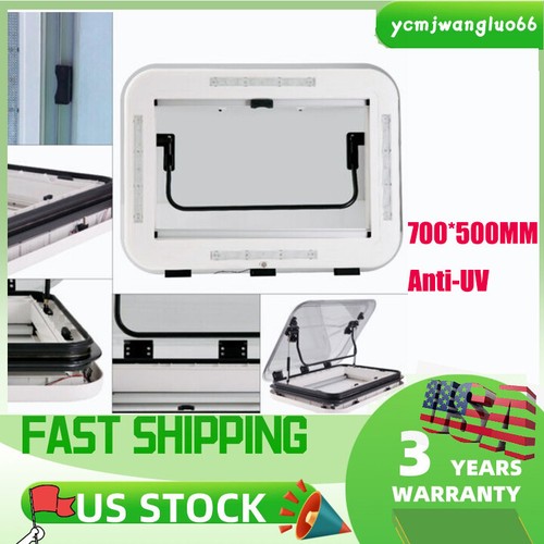 700x500mm Caravan Skylight RV Roof Window Motorhome Venting Hatch w ...