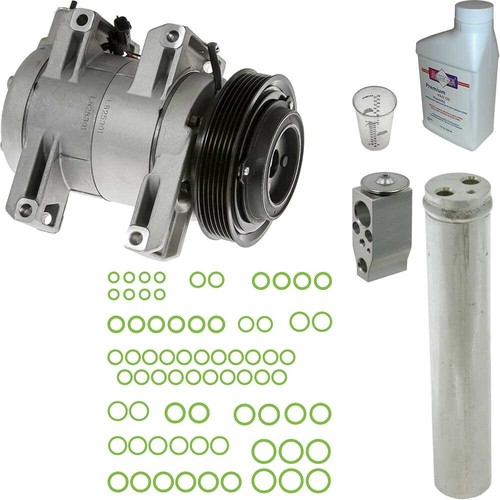 For Nissan Rogue Select 2014 Omega AC Compressor w/ A/C Repair Kit TCP ...