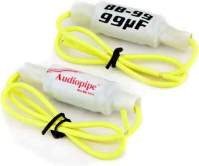 Pair of BB99 in Line Noise Filter Speaker Bass Blocker 4 OHM Blockers ...