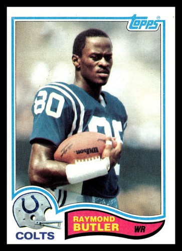 1982 Topps #11 Raymond Butler Baltimore Colts Football Card EX/NM | eBay
