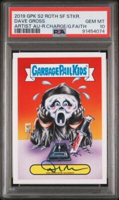 GPK - Revenge of Oh The Horror-ible! - Ghost Faith Dave Gross Autograph ...