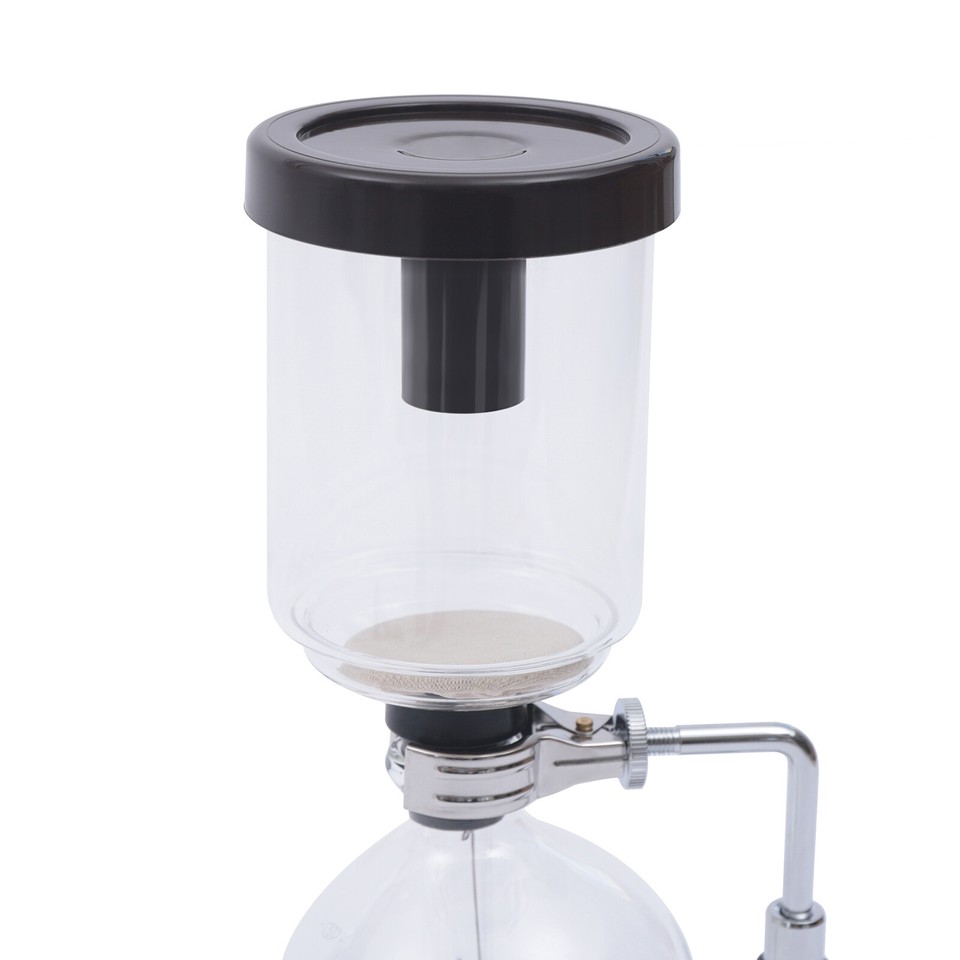 5-Cup Tabletop Glass Coffee Siphon Maker Vacuum Syphon Coffee Brewing ...