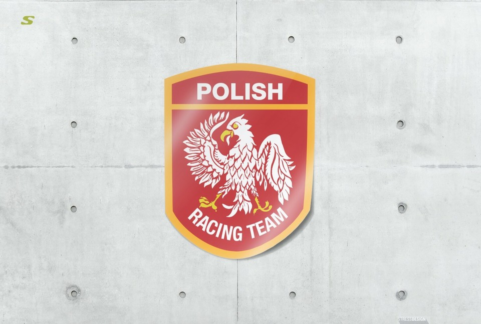 Polish Racing Team Sticker | eBay