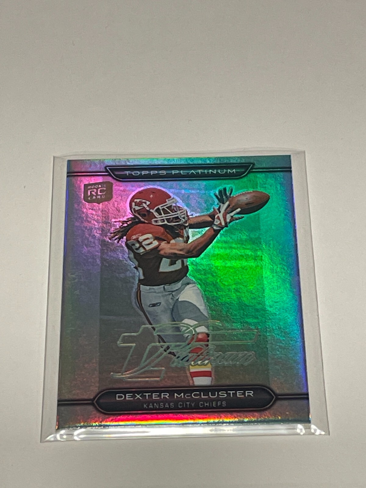 2010 Topps Platinum-Holo- Rookie RC- Thick- Dexter McCluster #87 ...
