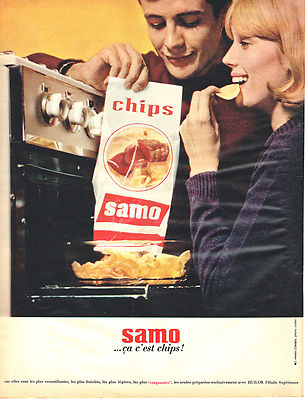 PUBLICITE ADVERTISING 124 1964 SAMO chips | eBay