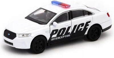 Welly Ford Police Interceptor White 1:34 1:39 Scales 4.5 Inch US DUTIES ...