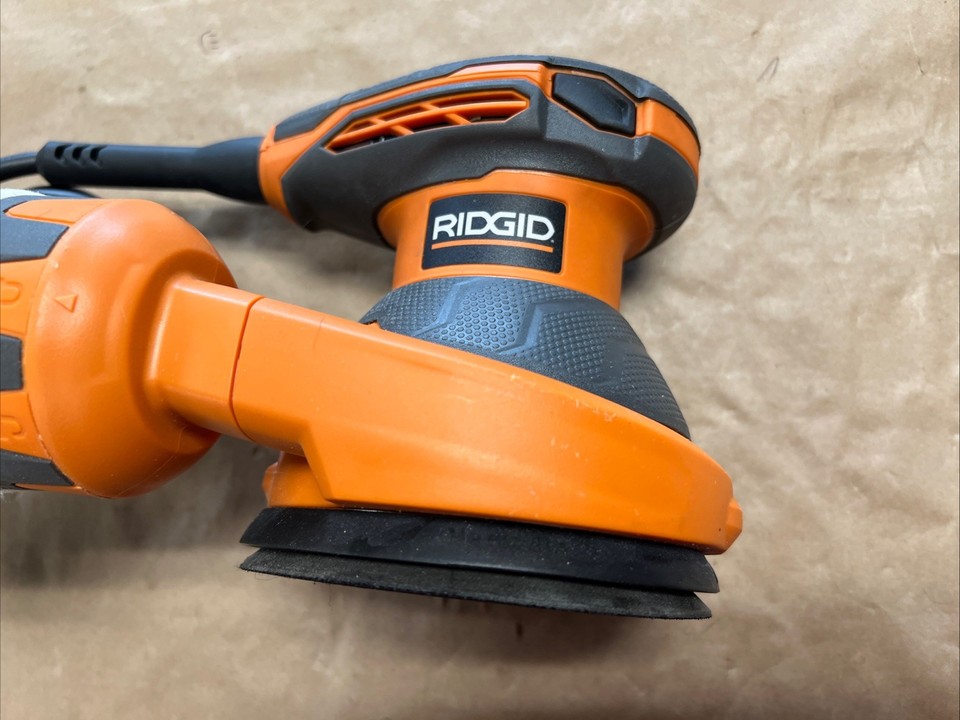 RIDGID R2601 5" Variable-Speed Dual Random Orbital Hand Sander with ...