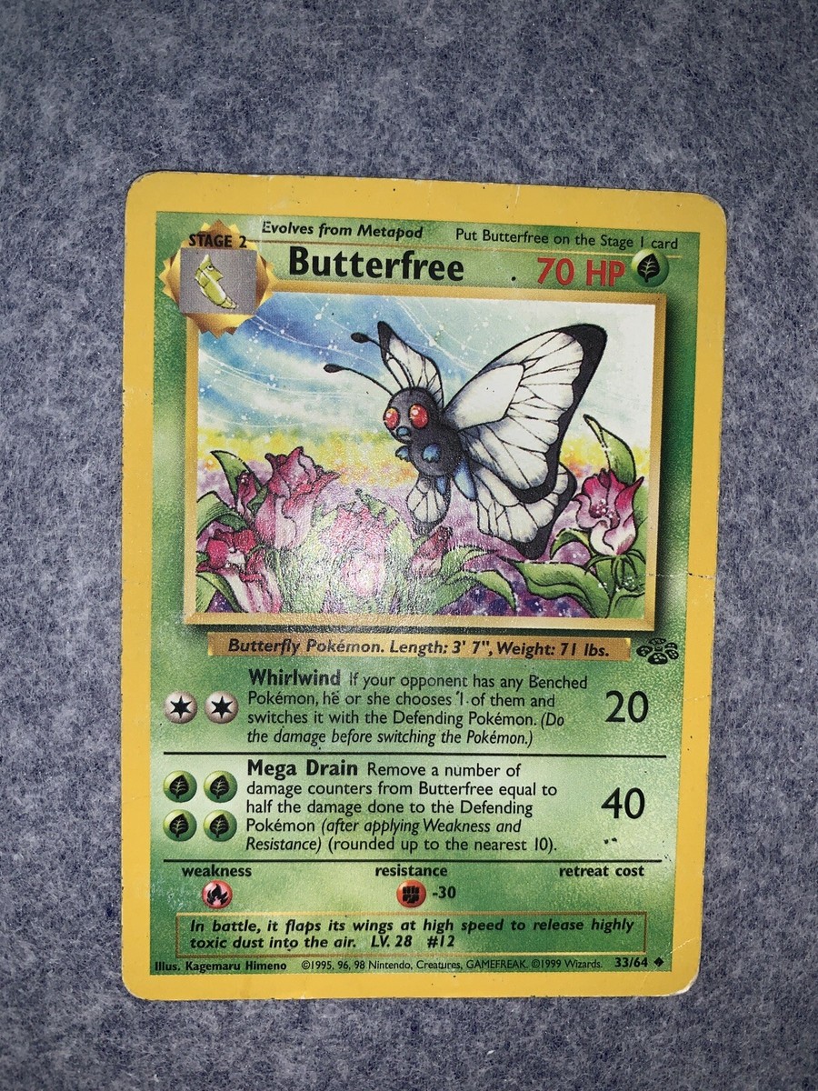 Mega Caterpie Card