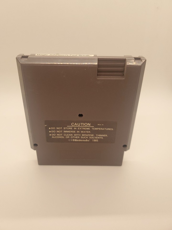 NES Magic Johnson's Fast Break (Nintendo Entertainment System, 1990 ...