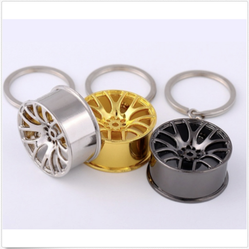 Fit Wheel Rim Keychain Creative Auto Part Car Keyring Key Chain Ring ...