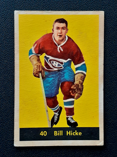 BILL HICKE 1960-61 PARKHURST 60-61 NO 40 VG+ 41756 | eBay