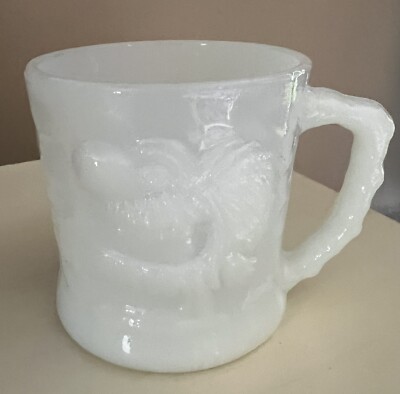 Vintage BC Comic Milk Glass Grog Mug | eBay
