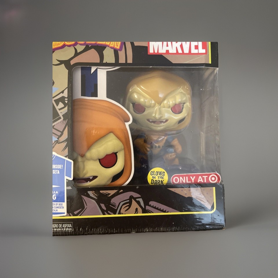 Marvel Funko Pop Tee HOBGOBLIN (Glow) Vinyl Figure and XL Shirt TARGET ...