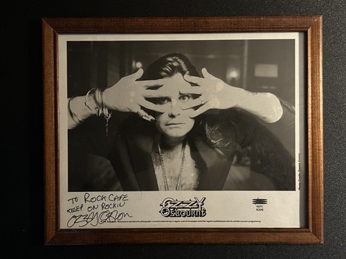 OZZY OSBOURNE Signed /Autographed 8x10 Promo Photo 1992 | eBay