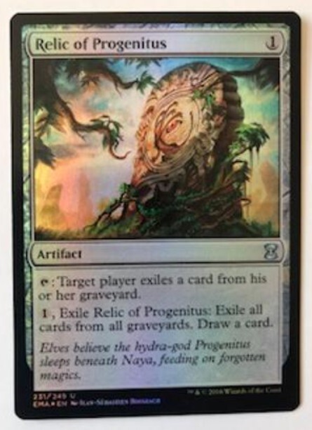 Relic of Progenitus (Foil) MTG - Eternal Masters #231 | eBay