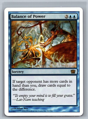 Magic The Gathering 8th Edition Balance of Power #62/350 MTG TCG CCG ...