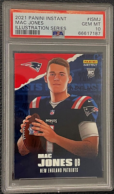 2021 Panini Instant Illustration Series #IS-MJ Mac Jones Rookie Card RC ...