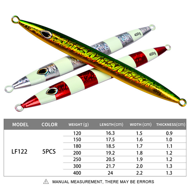 1PCS Slow Pitch Fast Fall Fishing Lure Vertical Lead Jigs Saltwater ...