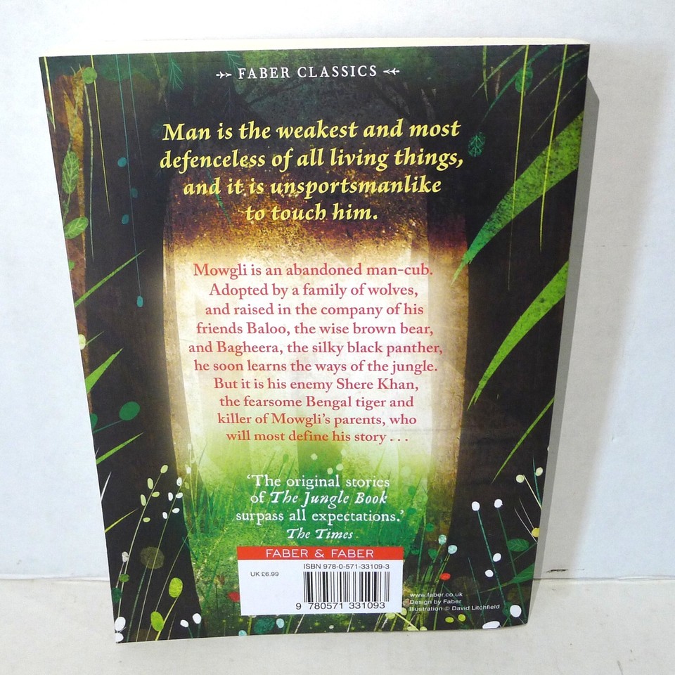 The Jungle Book (Faber Children's Classics) By Rudyard Kipling ...