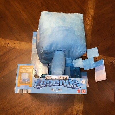 Mattel Minecraft Toys, Minecraft Plush Allay with Lights and Sounds ...