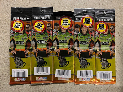 Lot of 5 2012 Press Pass NASCAR Trading Card Rack Value Packs | eBay