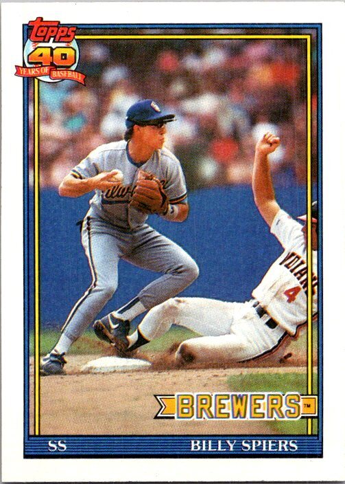 1991 Topps #284 Bill Spiers | eBay