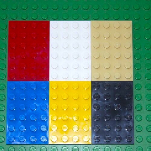 Lego 3032 4x6 Plate (2pcs) Choose Color Bricks | eBay