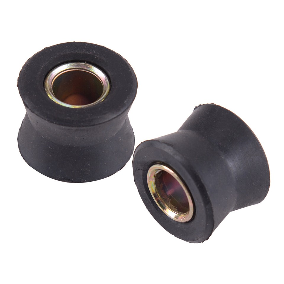 4pcs Motorcycle Shell Rear Shock Absorber Bush Bushings Part Black MO ...