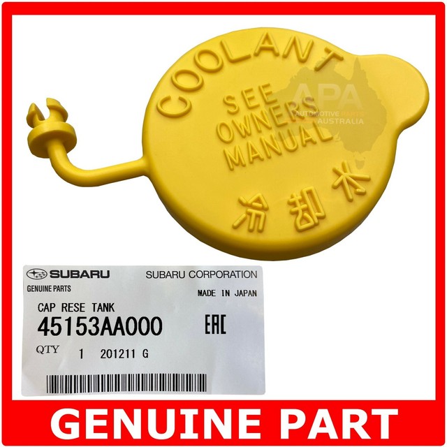 Subaru Genuine Parts 45153AA000 Cap Reserve Tank Rad 90lib for sale ...