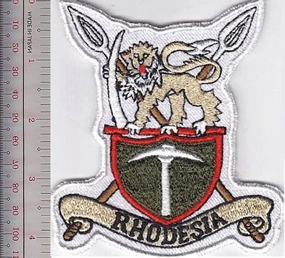 Rhodesia Army Rhodesian Defence Force RDF National Army Crest Insignia ...