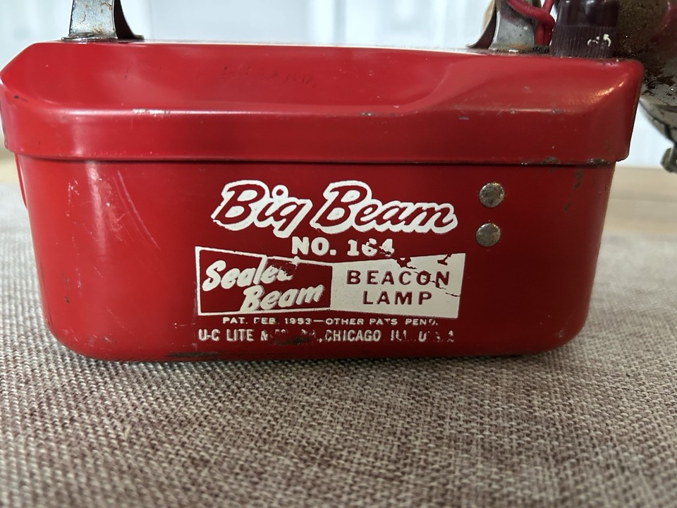 Vintage Big Beam Beacon Lamp Portable Hand Lantern No. 164 1950’s ...