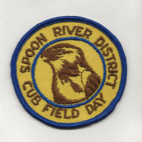 W D BOYCE council / SPOON RIVER Dist. / CUB FIELD DAY patch Boy Scout ...
