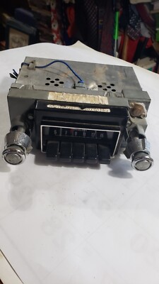 Vintage Ford Philco AM Push Button Car Radio D42A-18806 12V OEM ...