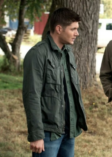 Dean Winchester Supernatural Banana Republic Jacket Army Green - Large ...