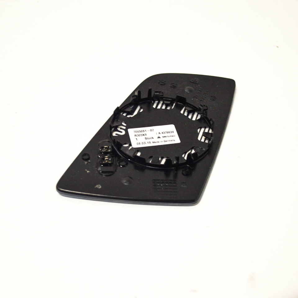 NEW BMW 5 E60 FRONT LEFT DOOR HEATED MIRROR GLASS 51167065081 ORIGINAL ...