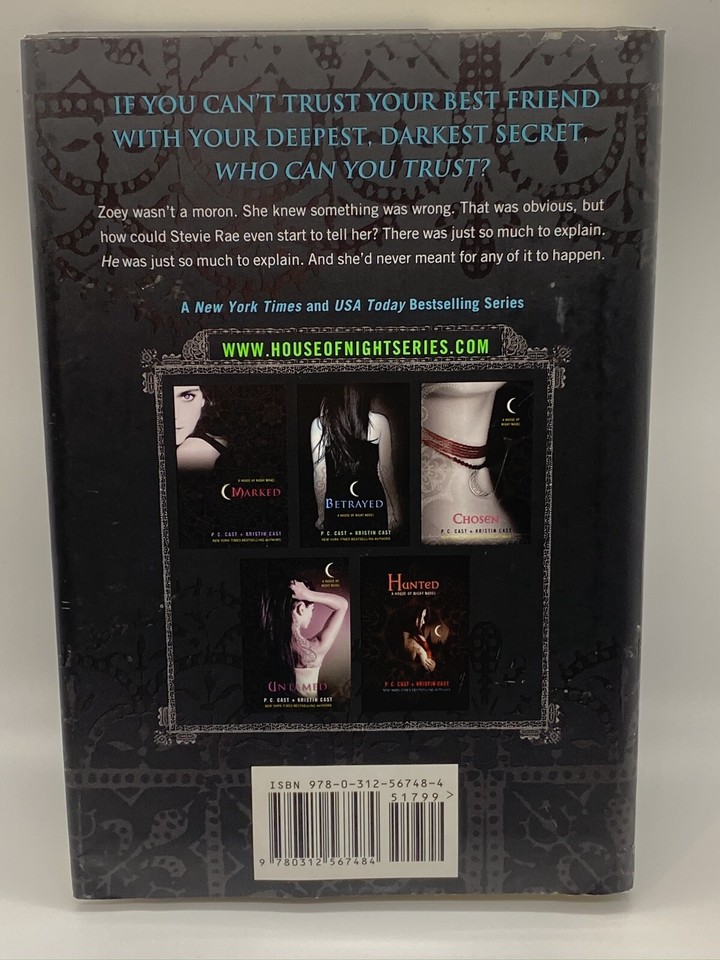 House of Night Novel TEMPTED by P.C. Cast & Kristin Cast 9780312567484 ...