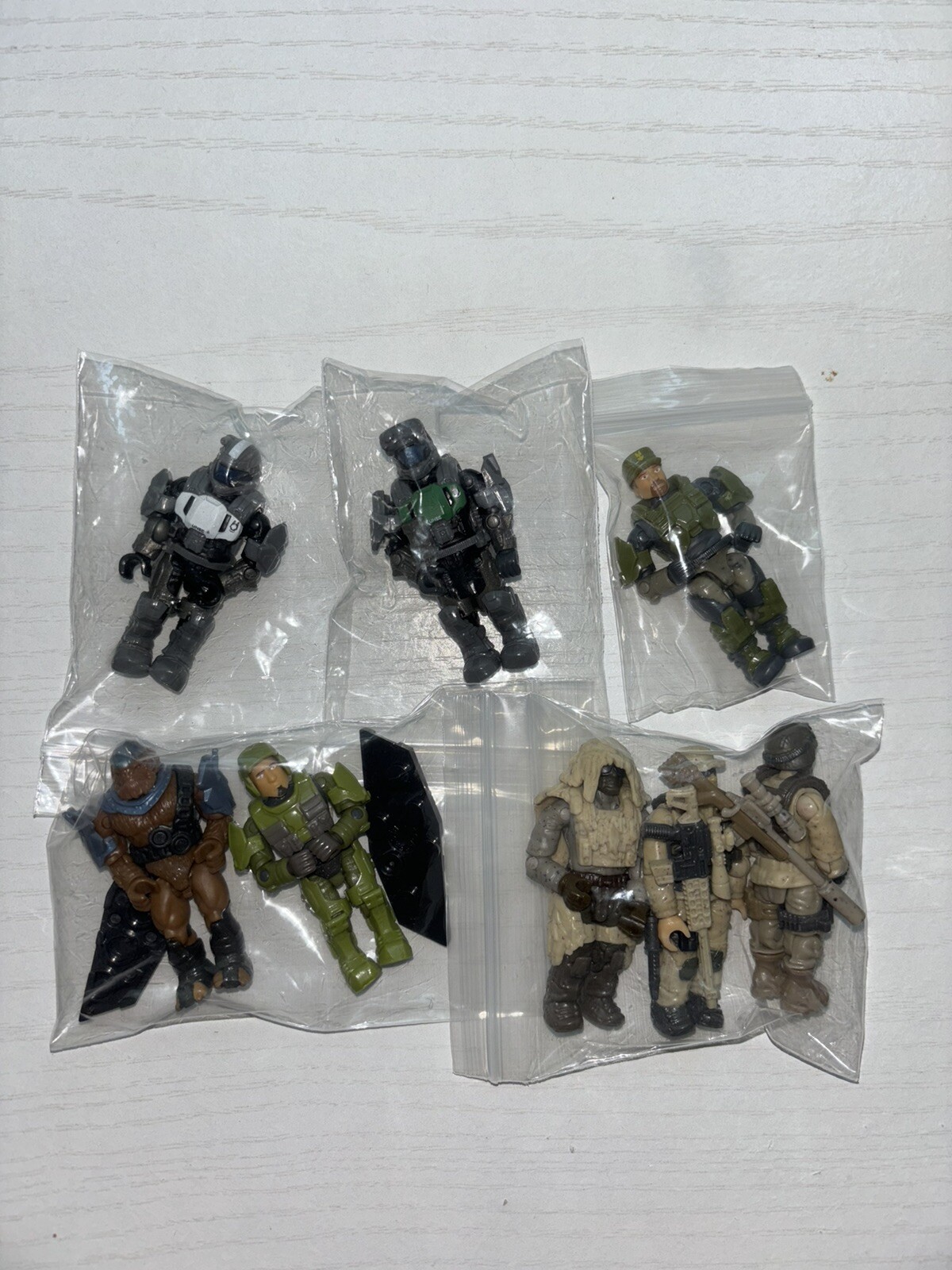 Halo / Call Of Duty Mega Bloks / Mega Construx Character Lot, ODST ...
