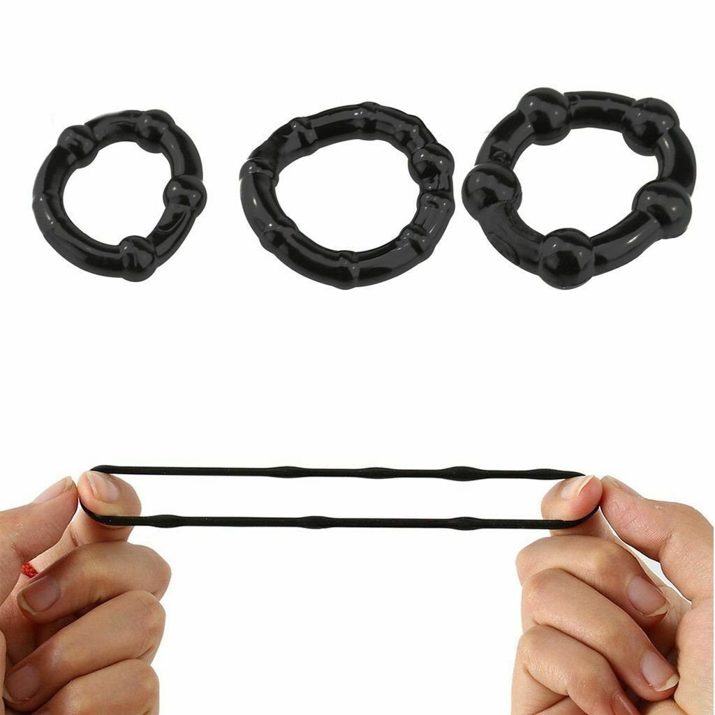 9PCS Cock Ring Erection Enlarger Delay Ejaculation Penis Rings for Men ...